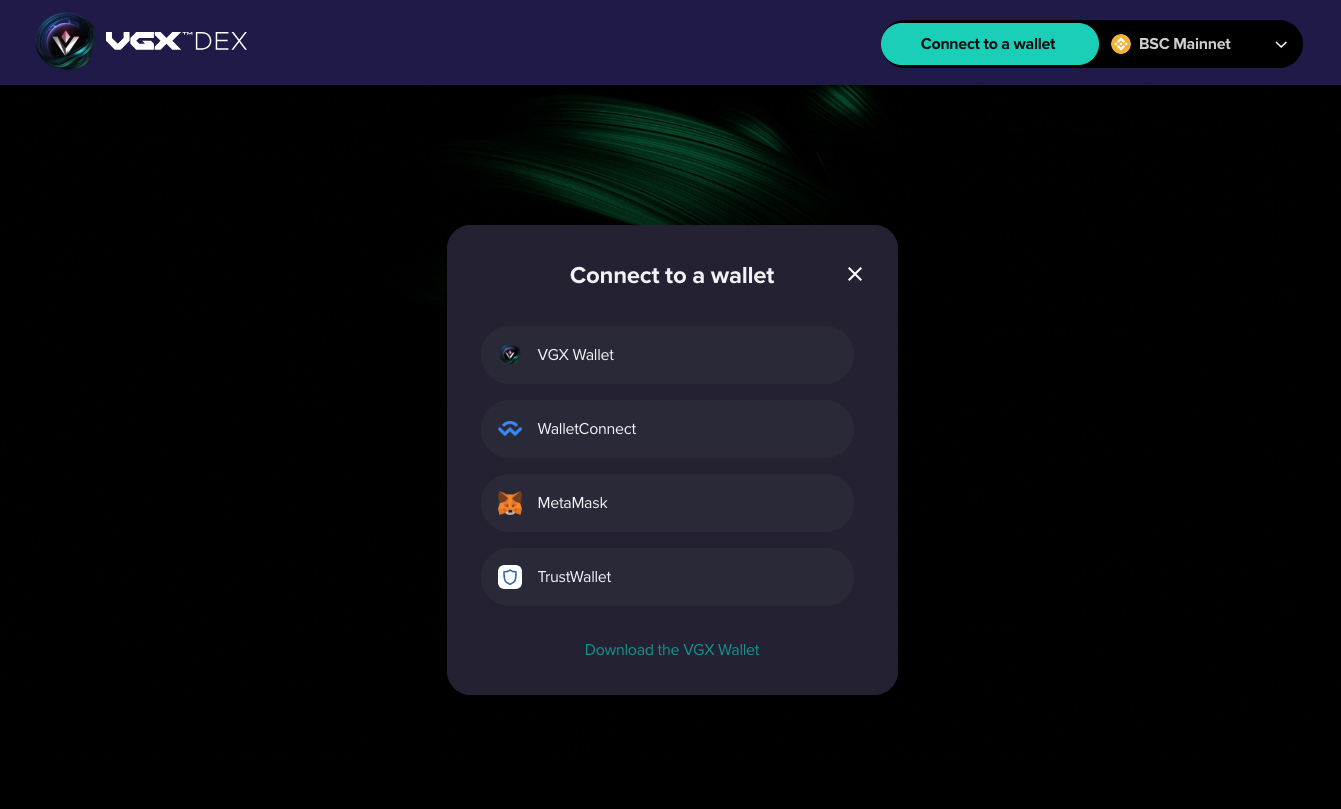 Introducing The VGX DEX